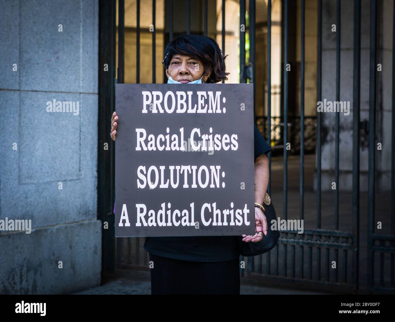 Les travailleurs de la ville de New York pour la protestation ...