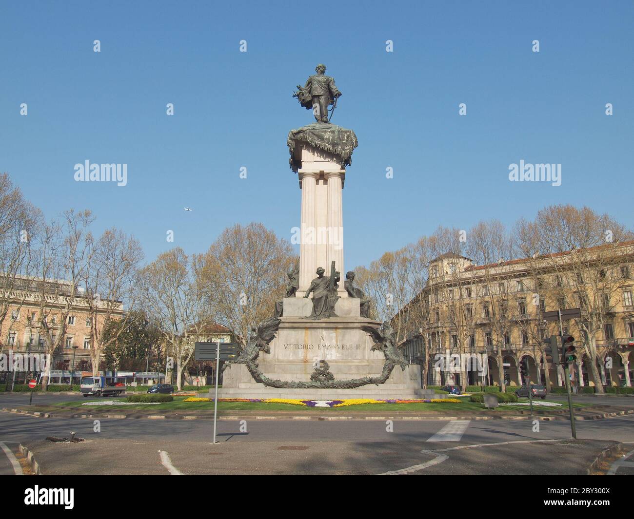 Vittorio emanuele ii monument torino Banque de photographies et d ...