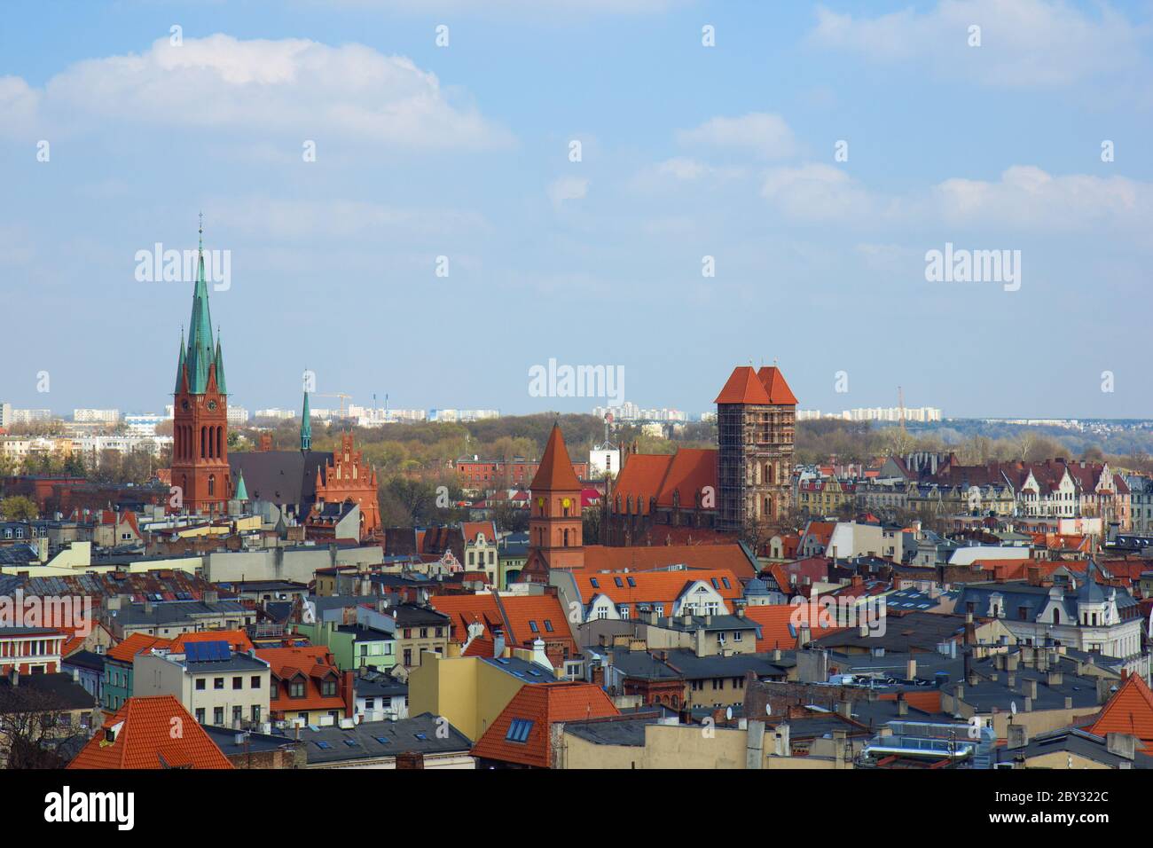 Vieille ville de torun en pologne Banque de photographies et d’images à ...