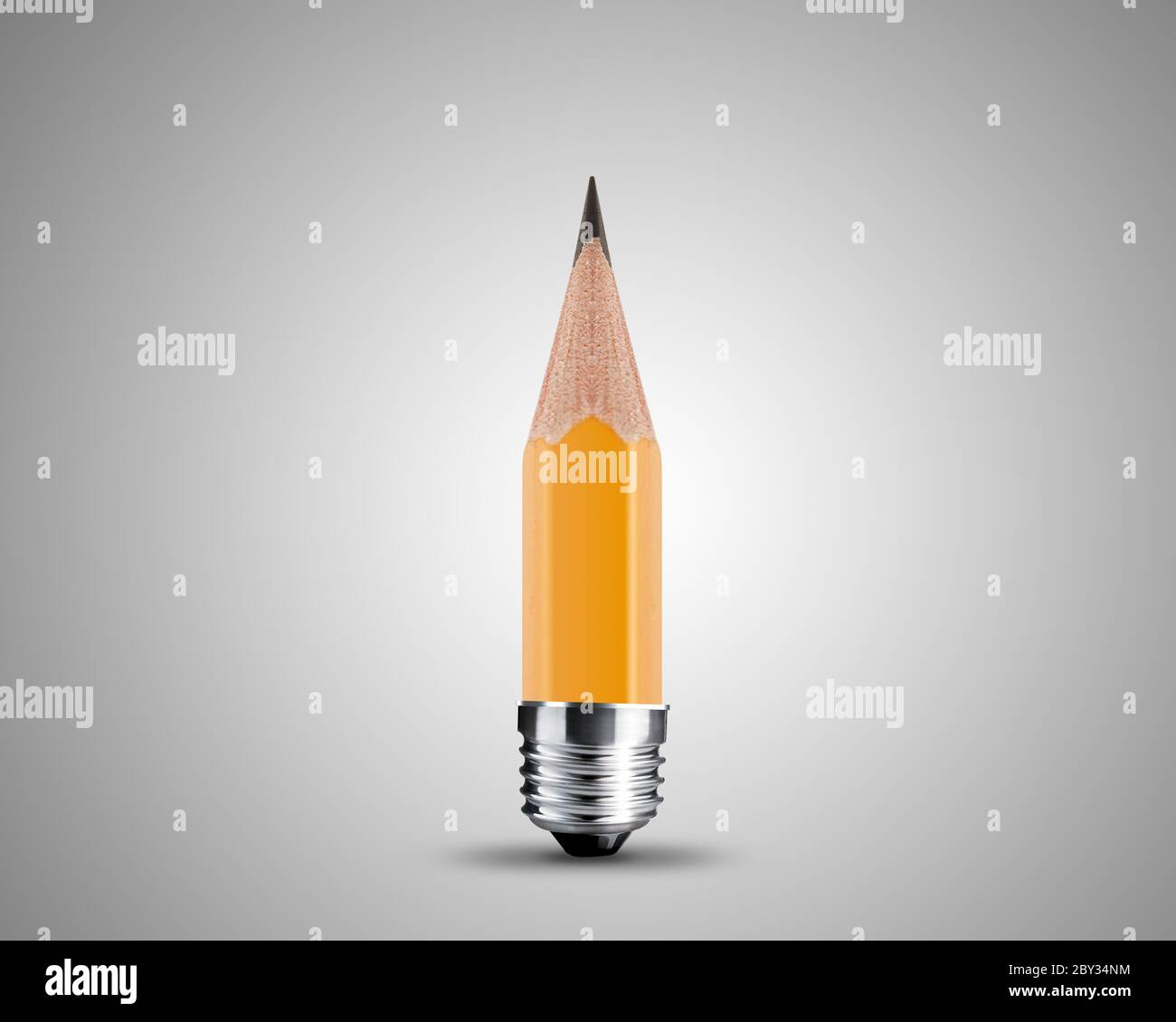 Yellow crayon Banque de photographies et d’images à haute résolution ...