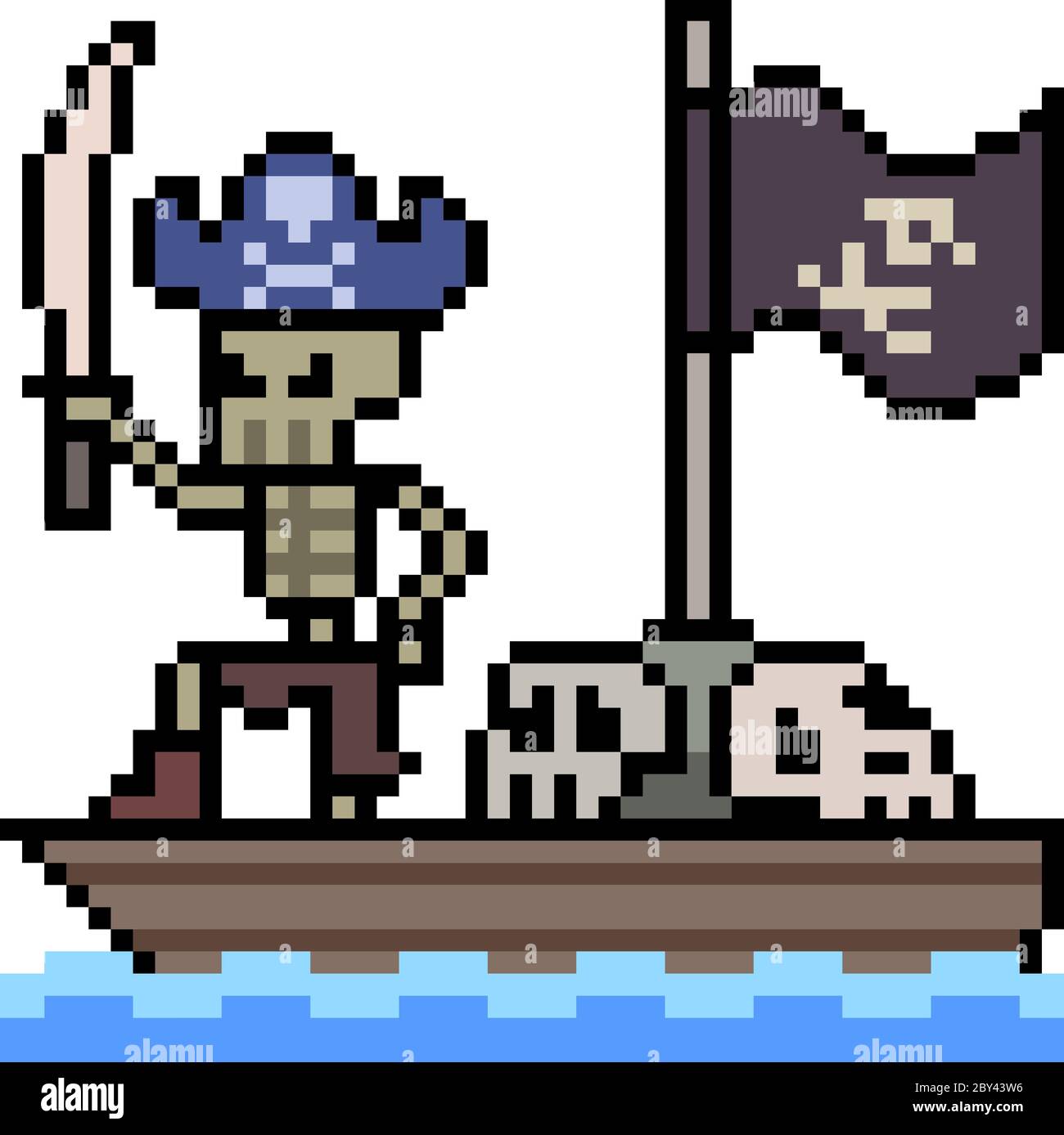 Squelette de bateau Banque d'images vectorielles - Alamy