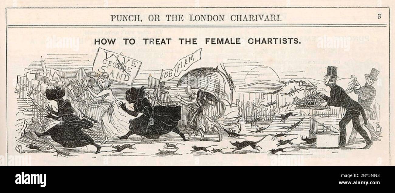 Chartism cartoon Banque de photographies et d’images à haute résolution ...