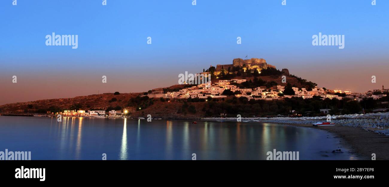 Fort de lindos Banque de photographies et d’images à haute résolution ...
