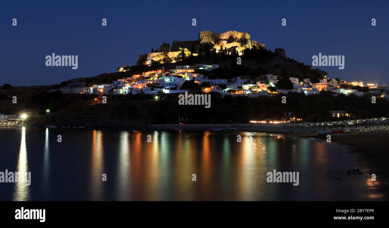Fort de lindos Banque de photographies et d’images à haute résolution ...