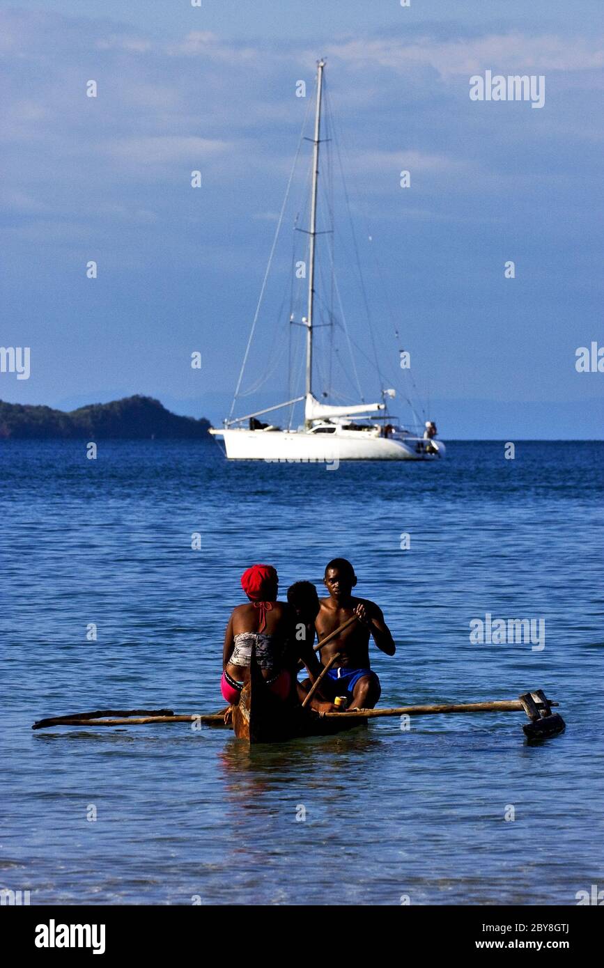 Madagascar boat Banque de photographies et d’images à haute résolution ...