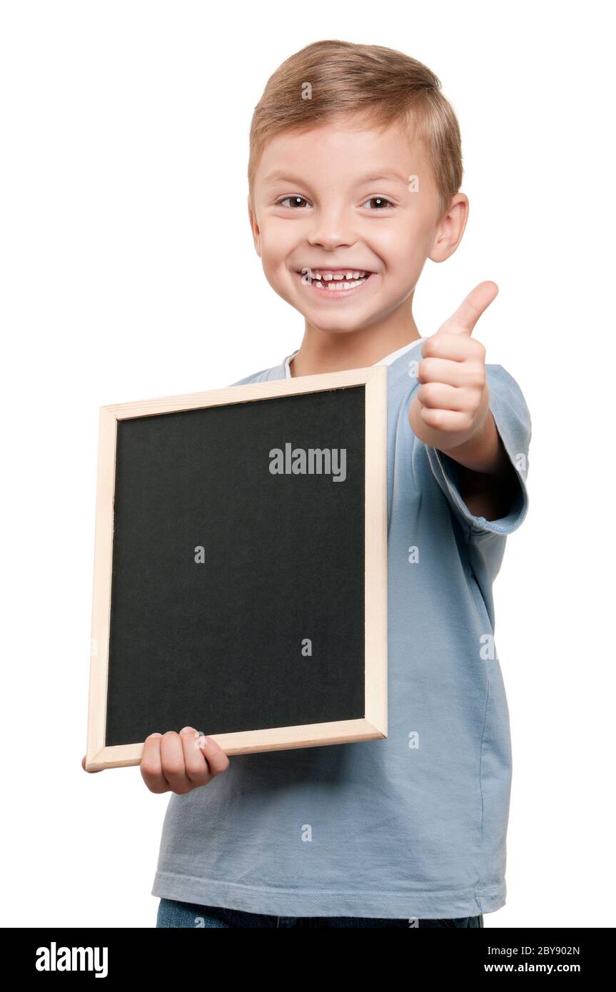 Tableau Noir Garcon Banque d'image et photos - Alamy