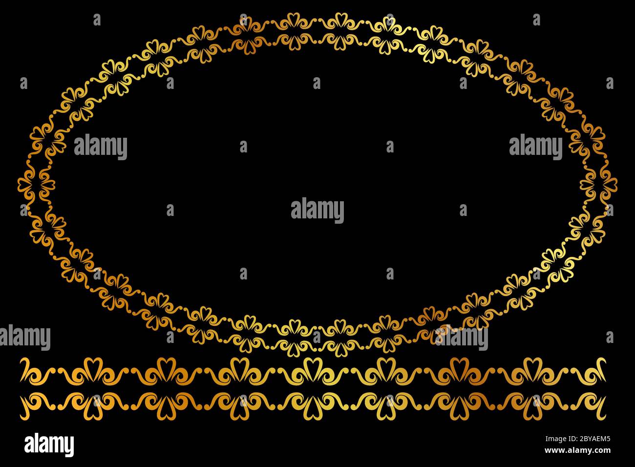 Frame oval Banque de photographies et d’images à haute résolution - Alamy