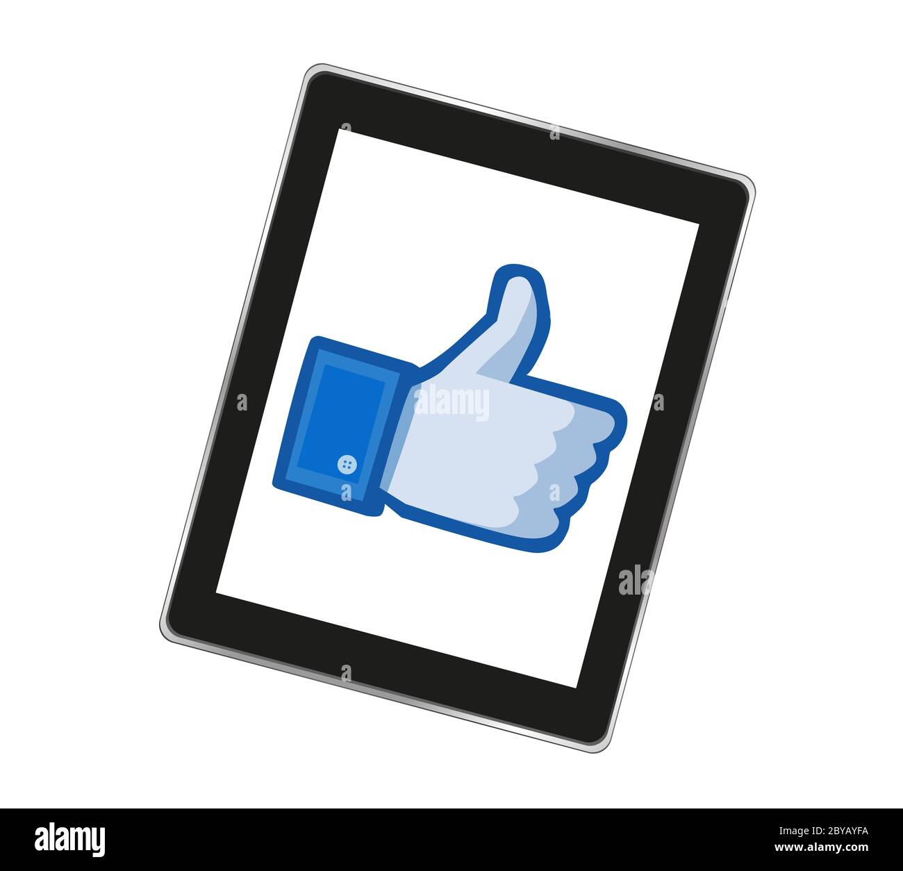 Facebook thumbs up sign Banque de photographies et d’images à haute ...