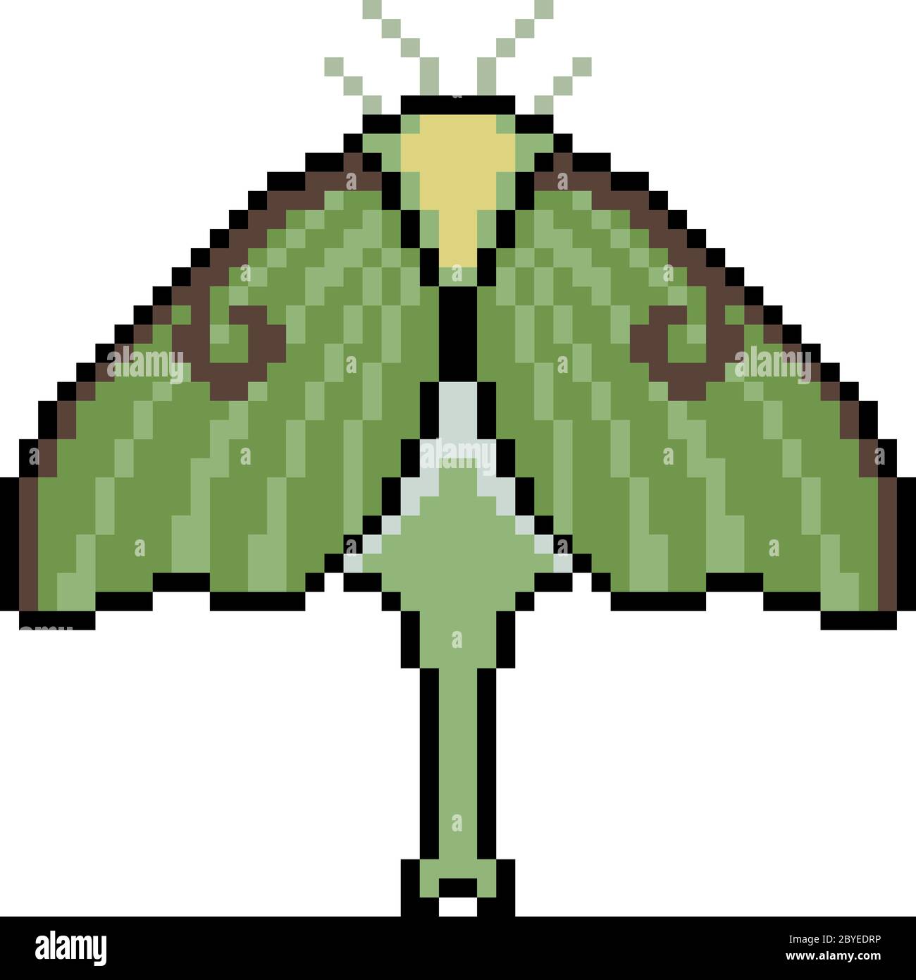 Papillon de dessin animé Banque d'images vectorielles - Alamy