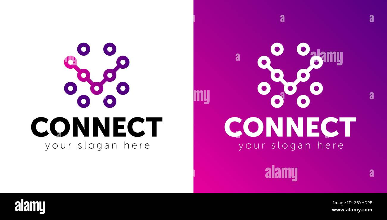 Connecter le logo Banque de photographies et d’images à haute ...