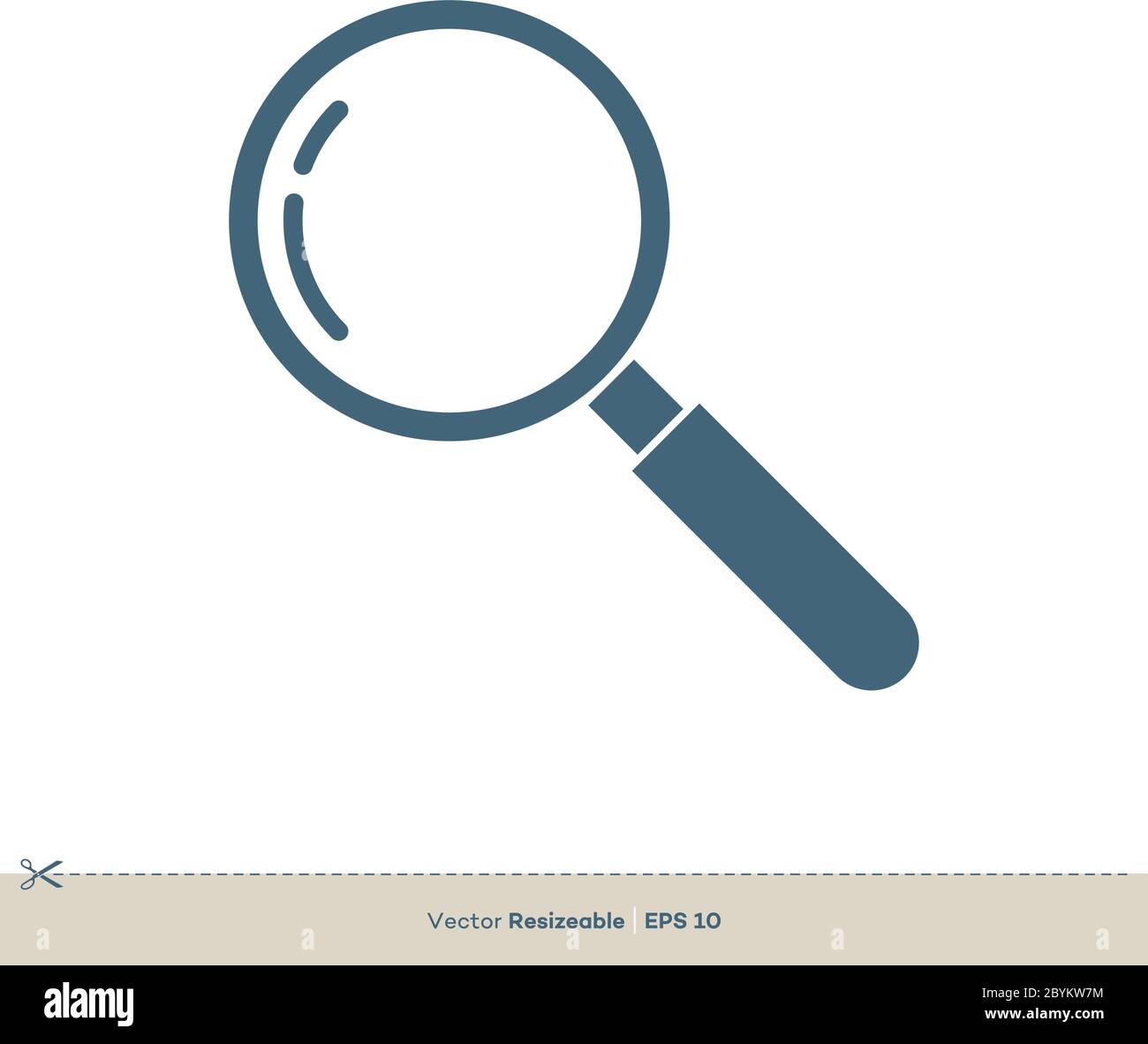 Loupe logo vectoriel, Rechercher modèle d'icône Parcourir Illustration ...