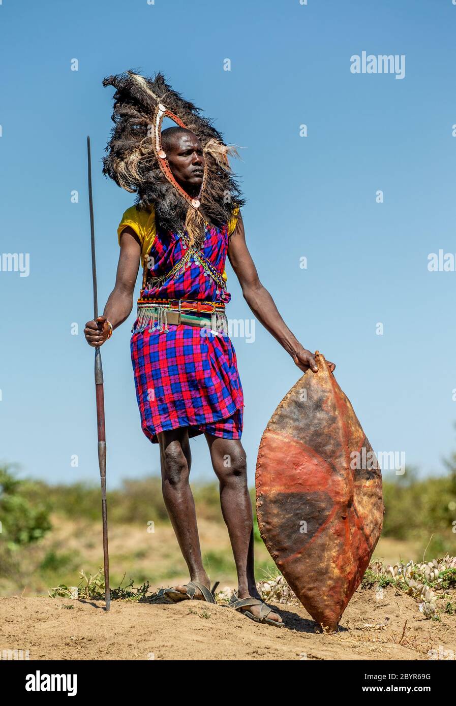 Guerriers africains Banque de photographies et d’images à haute ...