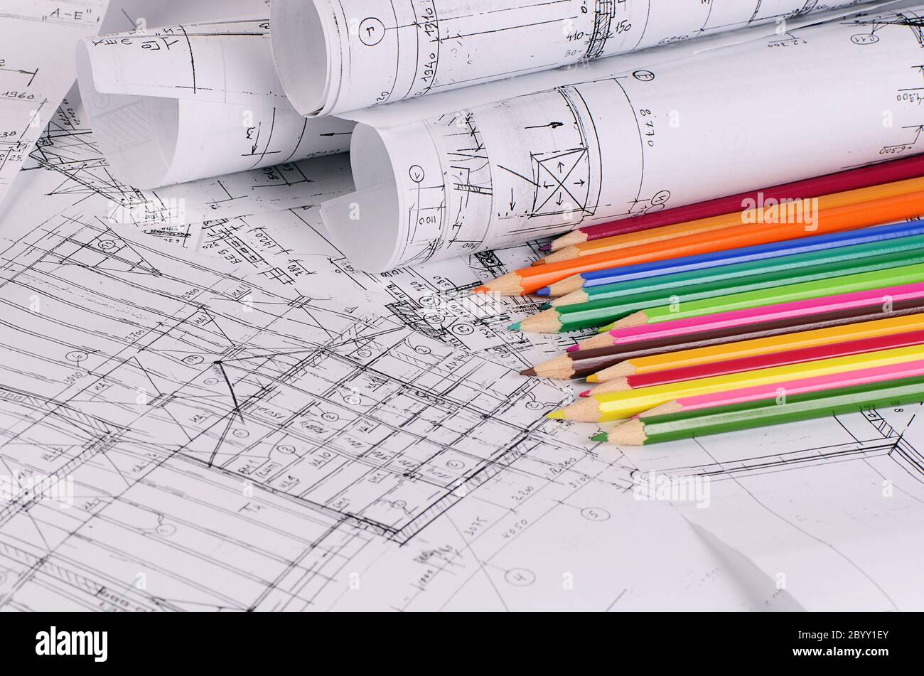 Maisons de dessin au crayon Banque de photographies et d’images à haute ...