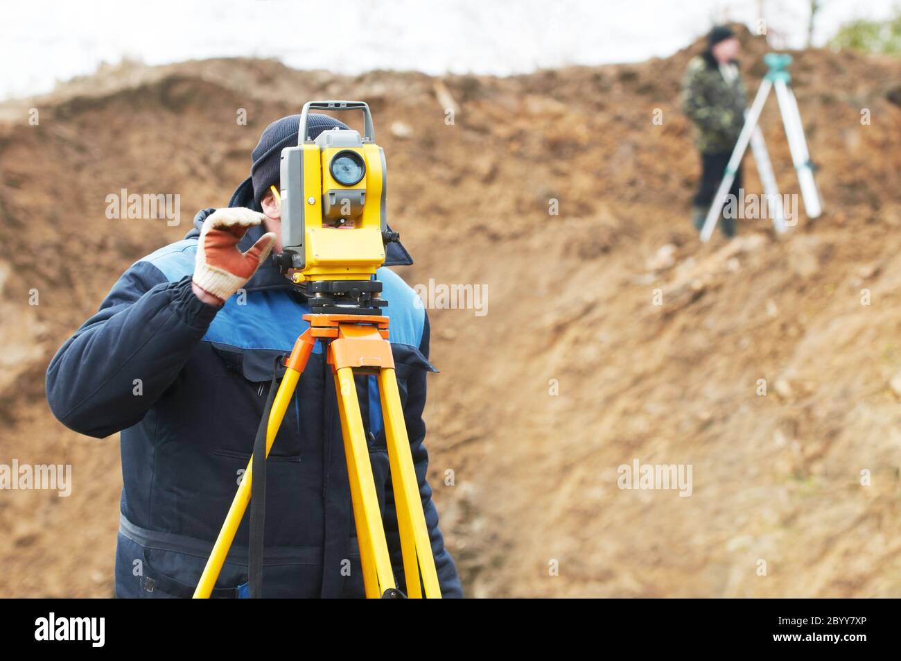 Total station Banque de photographies et d’images à haute résolution ...