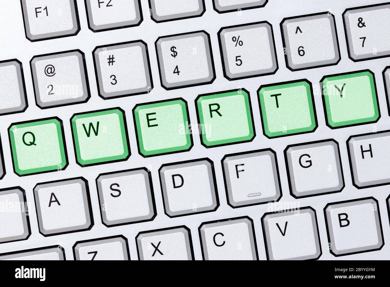 Clavier qwerty Banque de photographies et d’images à haute résolution ...