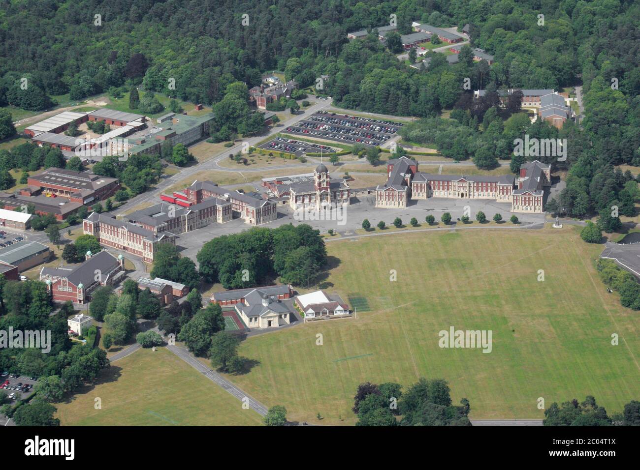 British army royal military academy sandhurst Banque de photographies ...