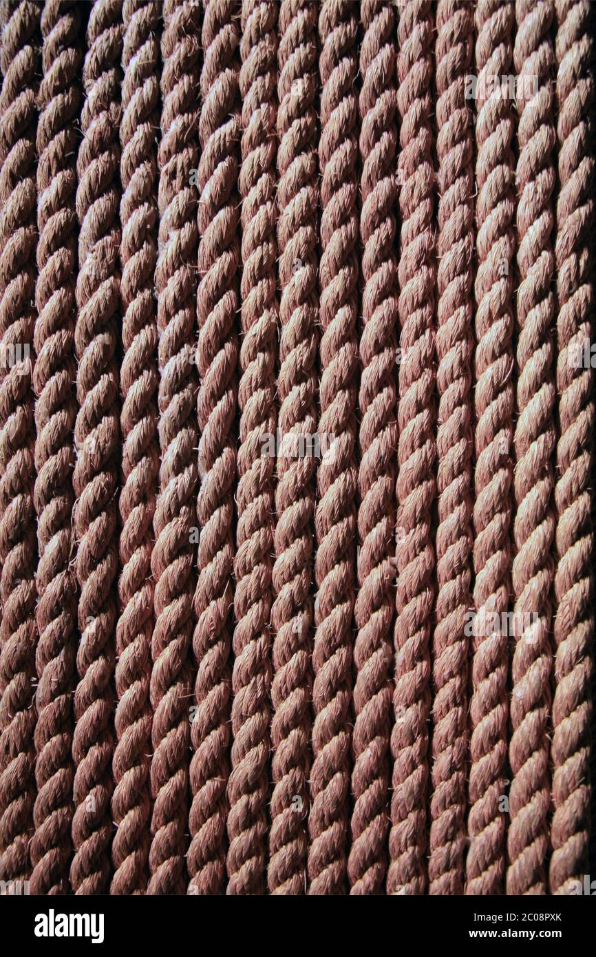 Twisted hemp texture textured Banque de photographies et d’images à ...
