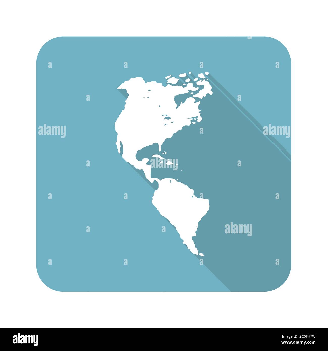 Símbolo del continente americano Banque de photographies et d’images à ...