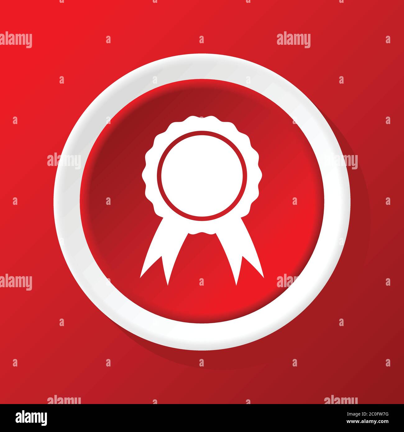 Red award certificate Banque de photographies et d’images à haute ...