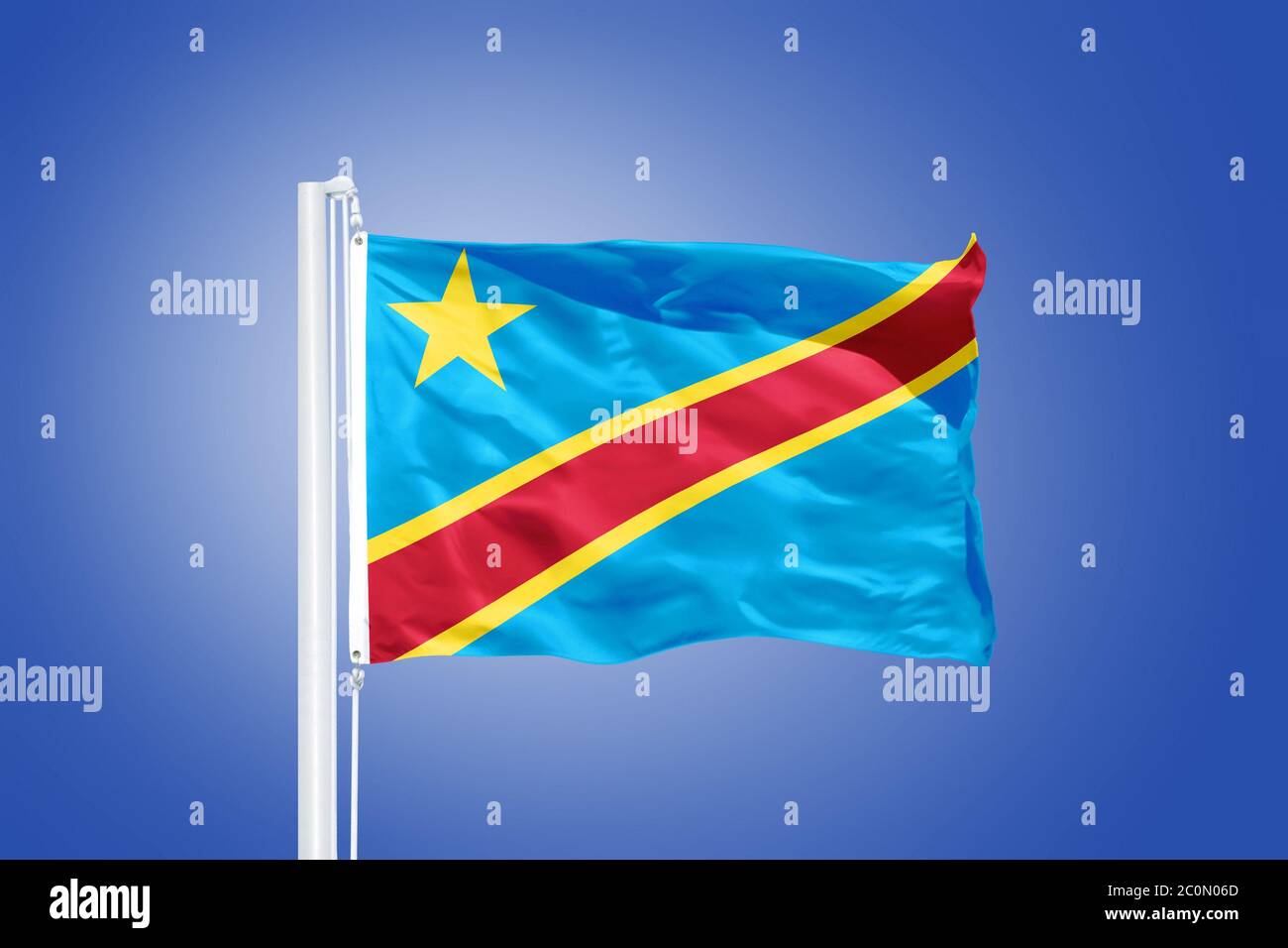 Drapeau du dr congo Banque de photographies et d’images à haute ...