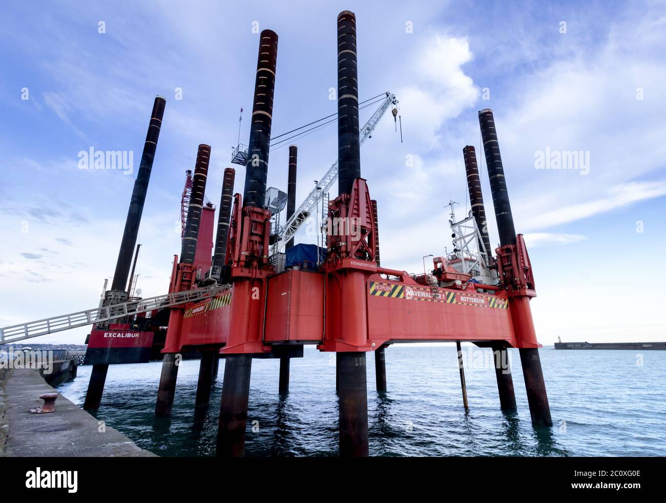 L'engin de forage Excalibur est le plus grand de la flotte de Fugro de ...