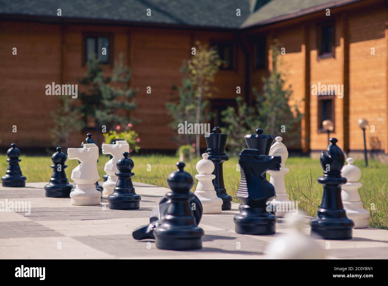 Big chess Banque de photographies et d’images à haute résolution - Alamy