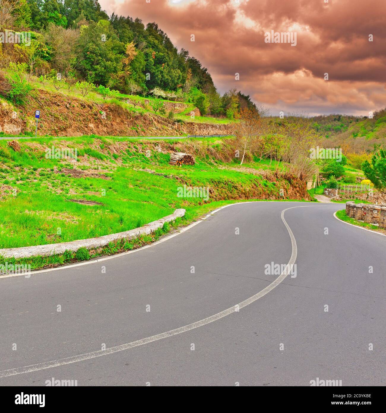 Autoroute du chianti Banque de photographies et d’images à haute ...