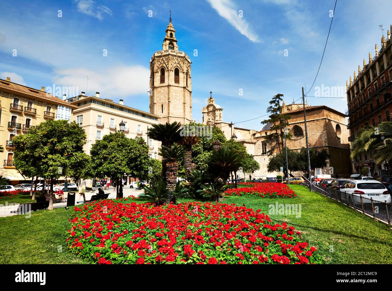 Saint mary of valencia cathedral Banque de photographies et d’images à ...