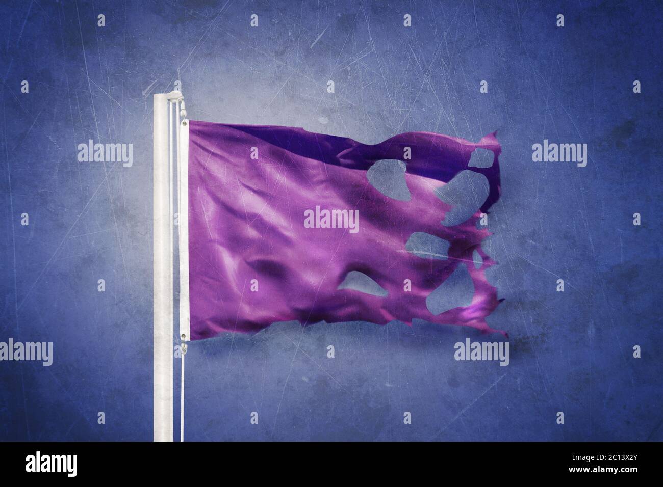 Drapeau Violet Banque d'image et photos - Alamy