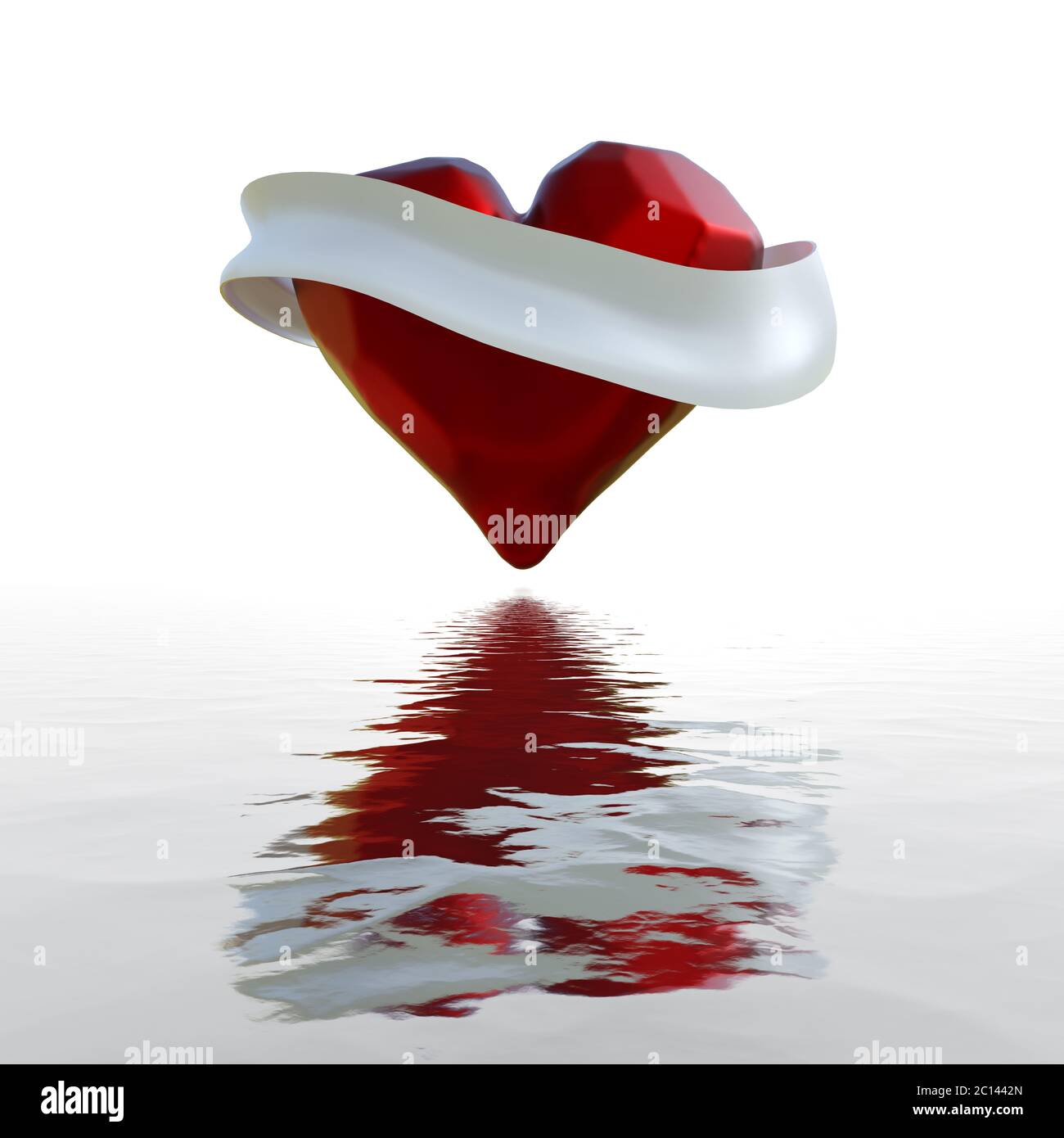 Reflet du coeur Banque de photographies et d’images à haute résolution ...