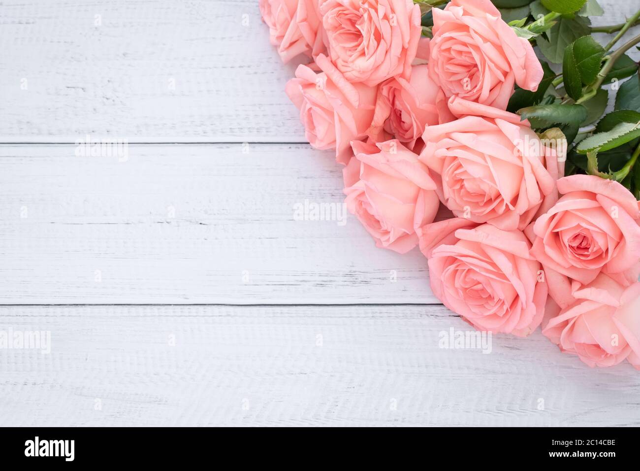 Carte d'anniversaire avec des roses Banque de photographies et d’images ...