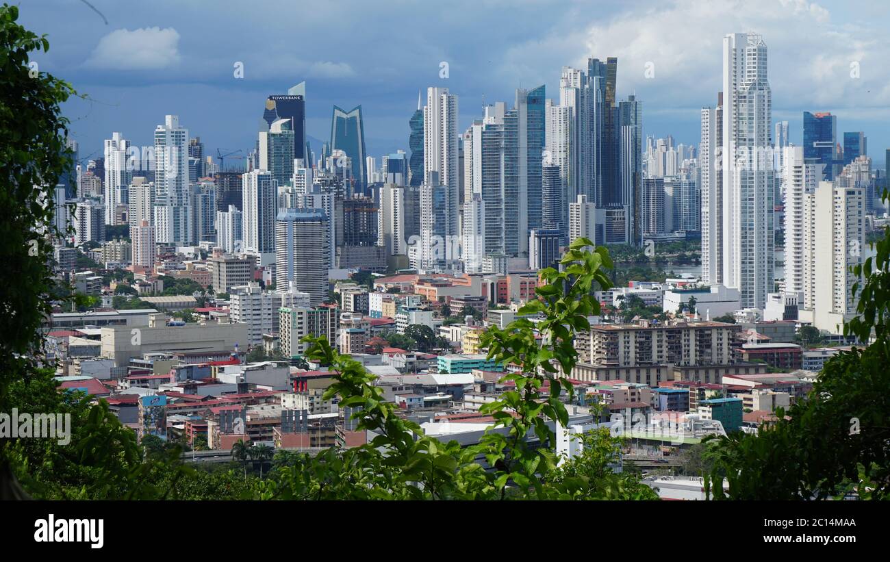 Panorama spectaculaire du centre ville Banque de photographies et d ...