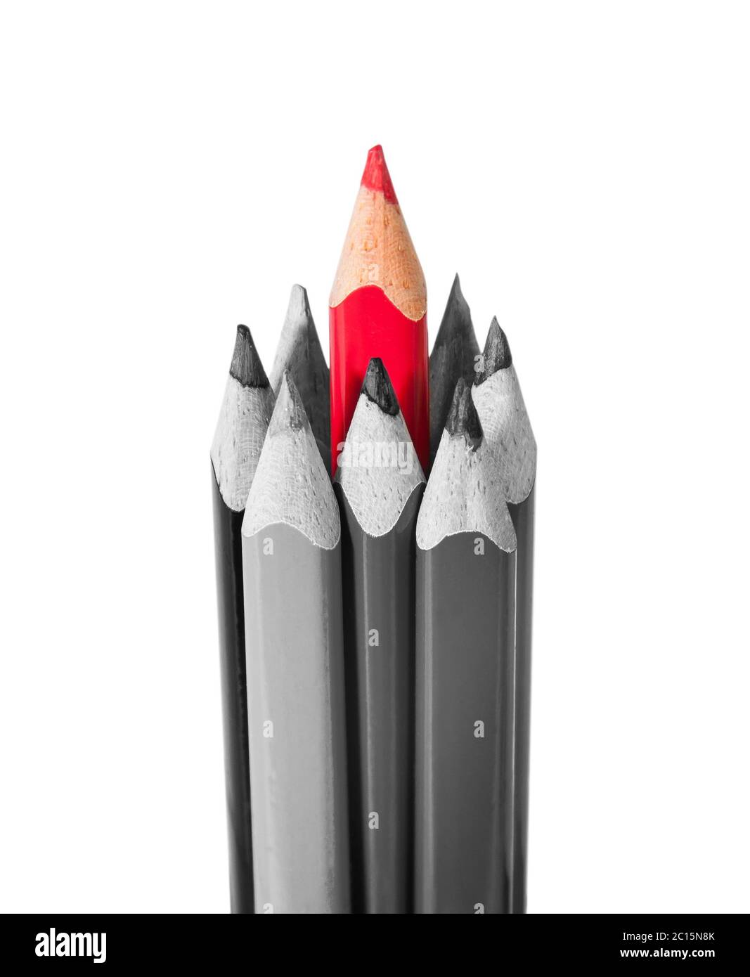 Dessin au crayon noir et blanc Banque de photographies et d’images à ...