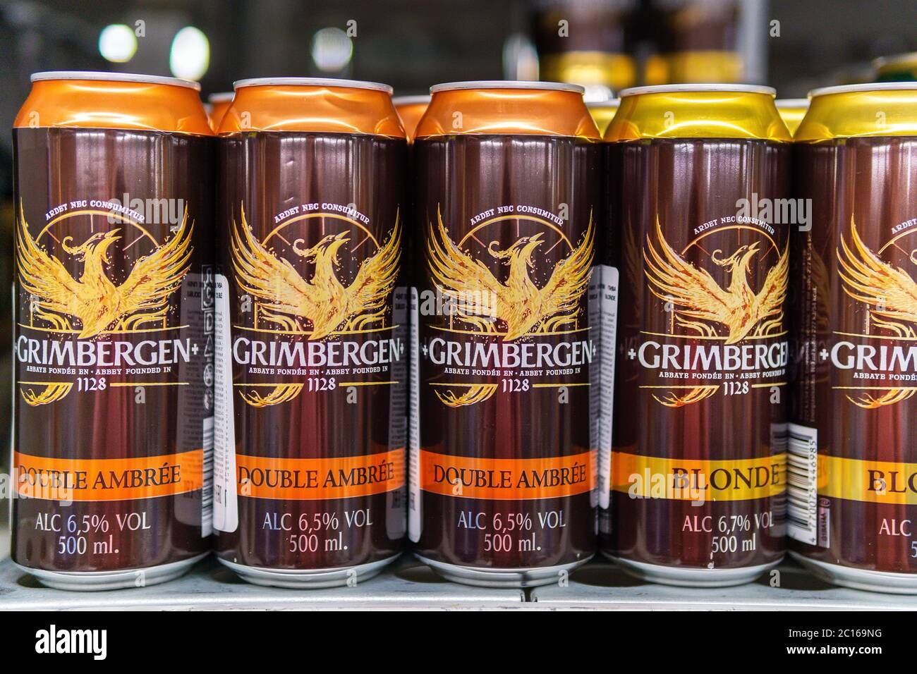 Logo de grimbergen Banque de photographies et d’images à haute ...