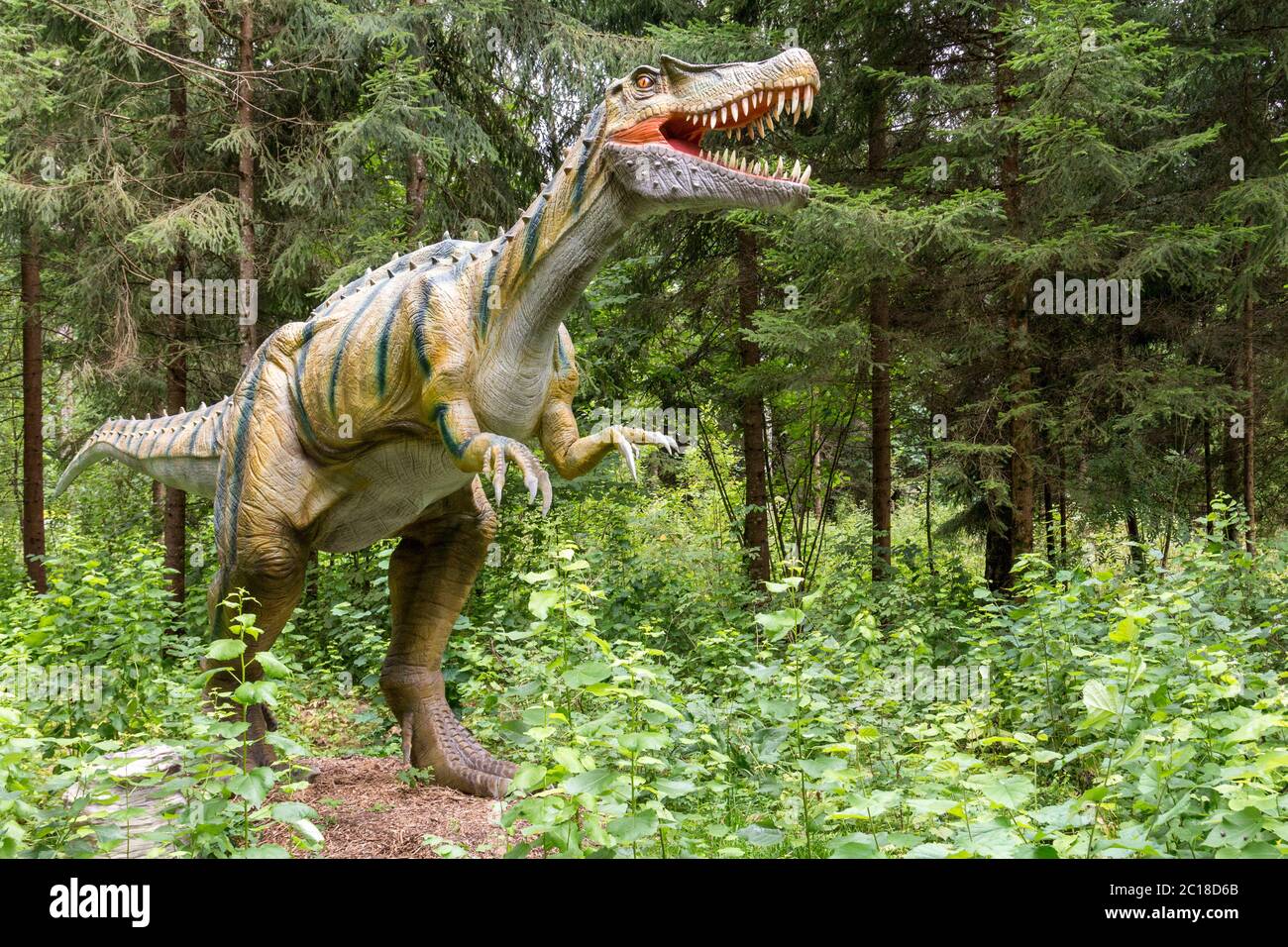 Dinosaure réaliste Banque de photographies et d’images à haute résolution - Alamy