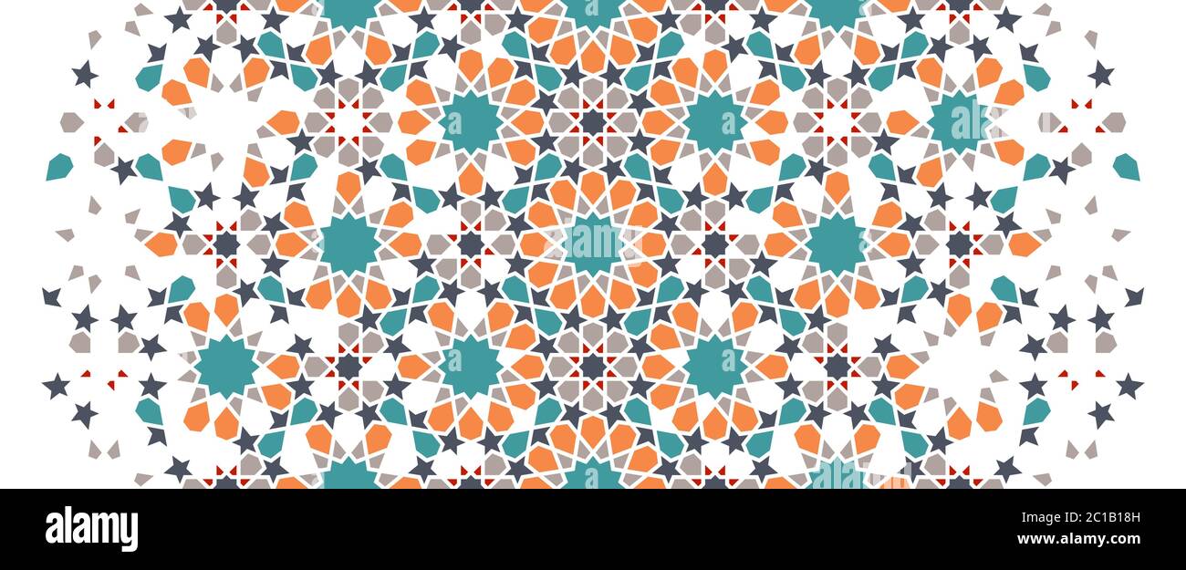 Motif, bordure, décor, texture, arrière-plan arabe islamique. Texture ...