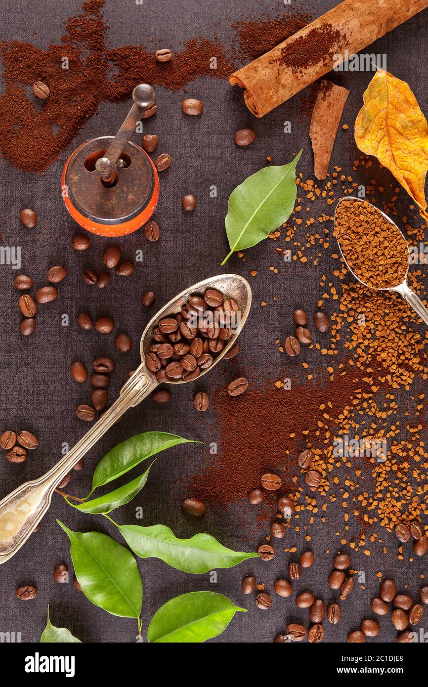 Coffee types Banque de photographies et d’images à haute résolution - Alamy