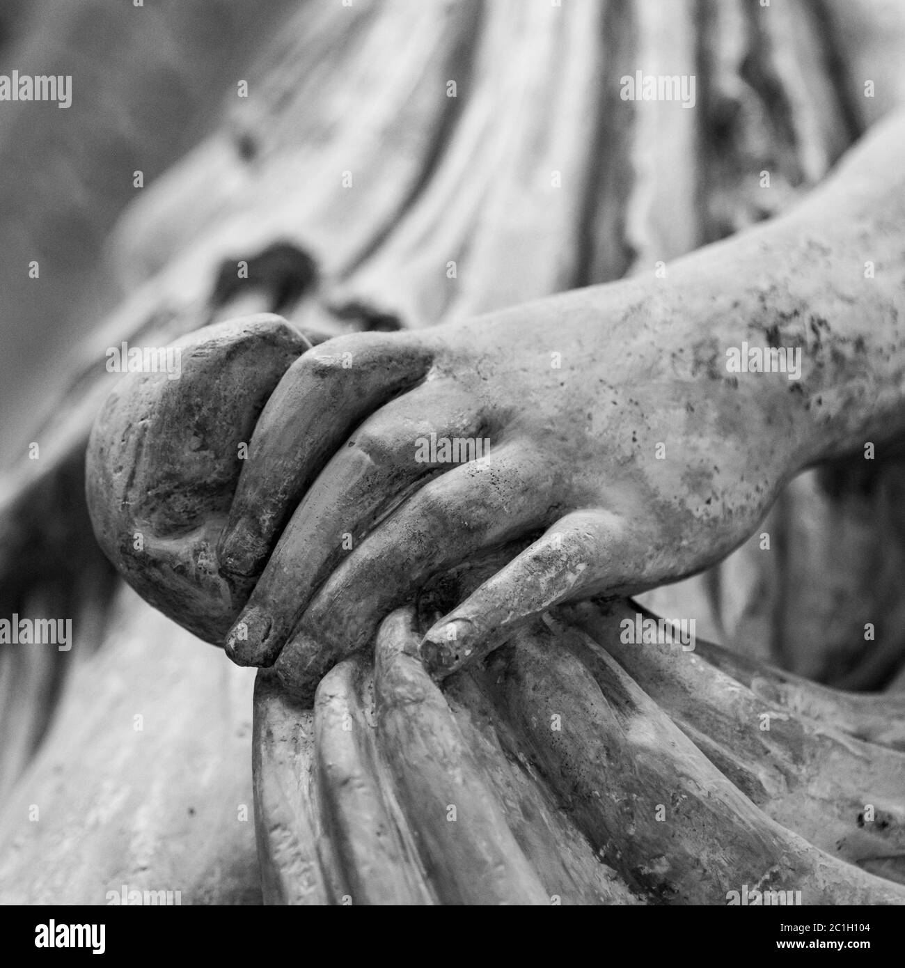 Art romain statue colossale la main Banque de photographies et d’images ...