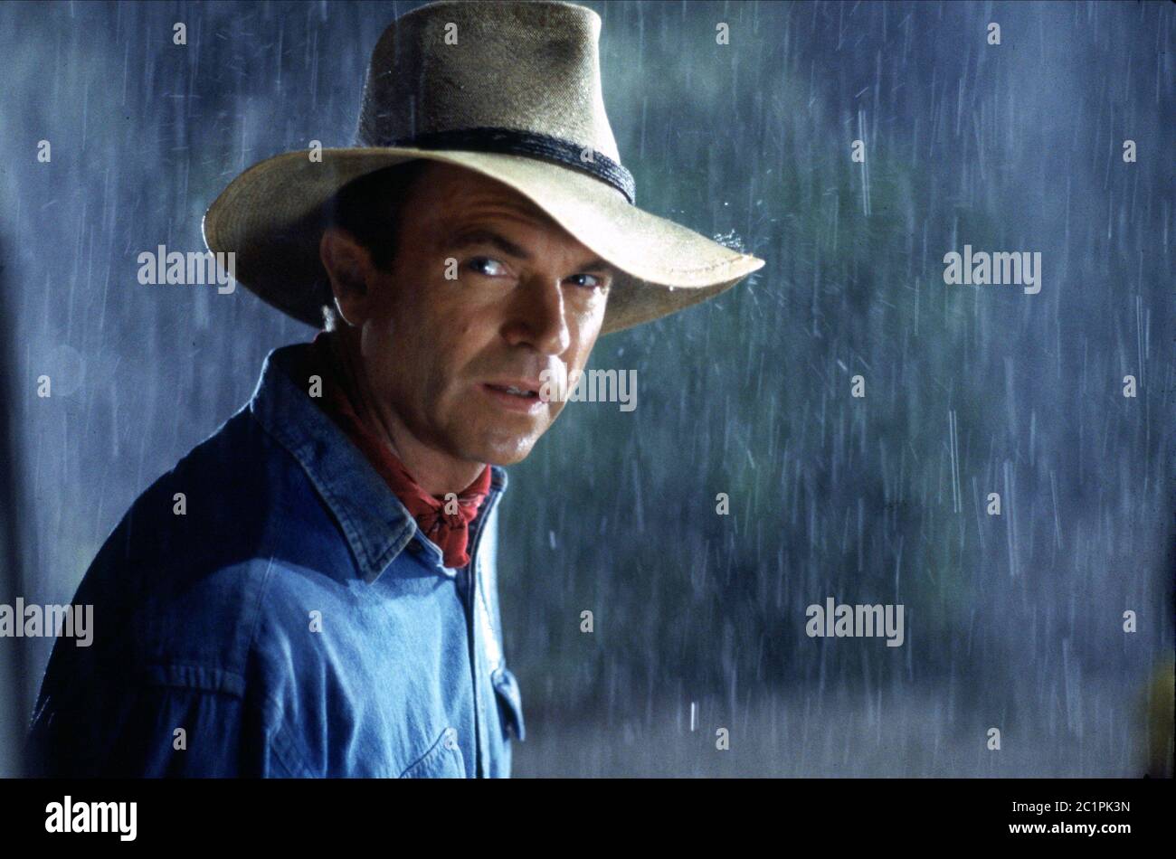 Sam Neill Jurassic Park Banque d'image et photos - Alamy