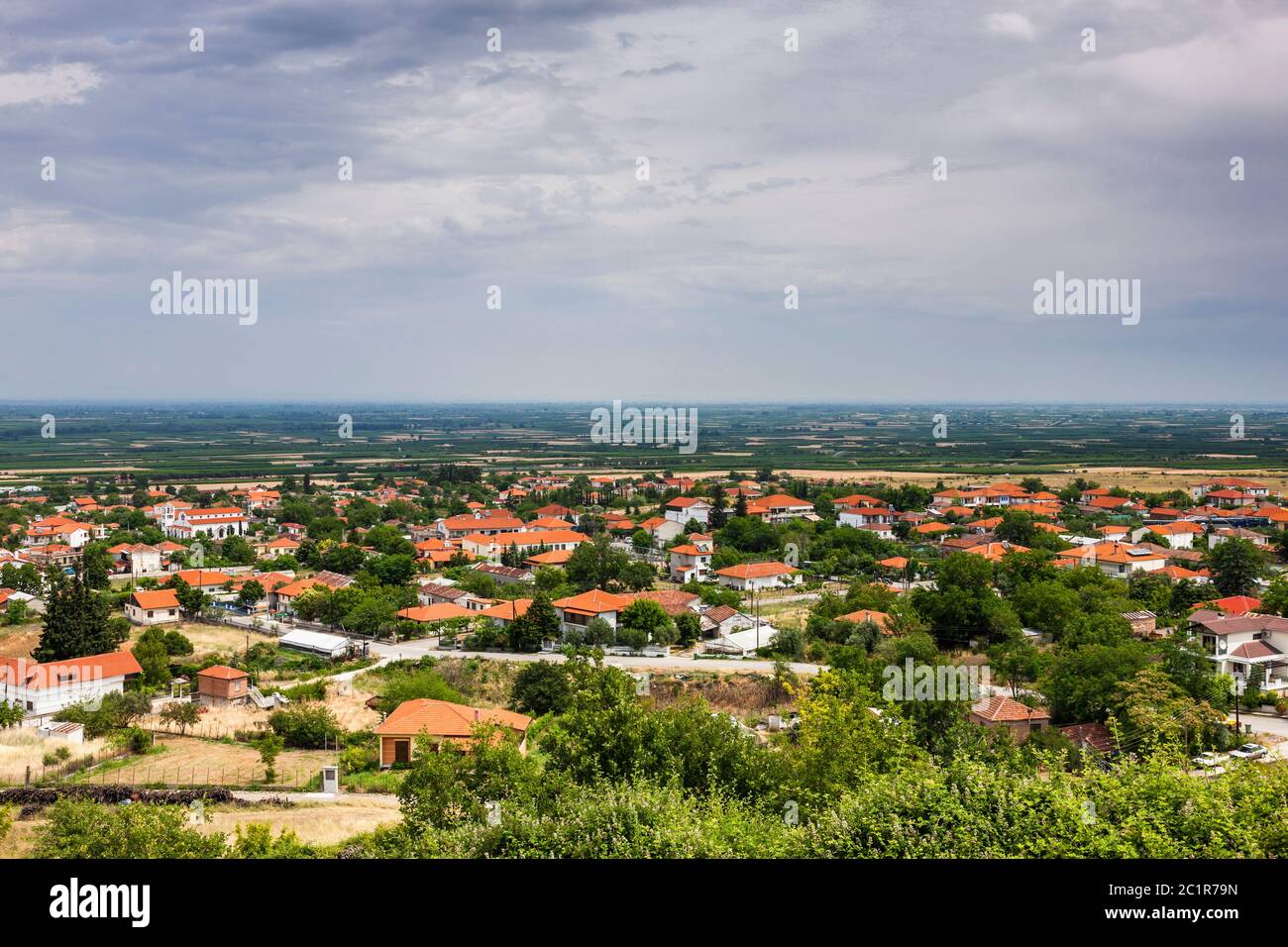 Paysage urbain de vergina Banque de photographies et d’images à haute ...