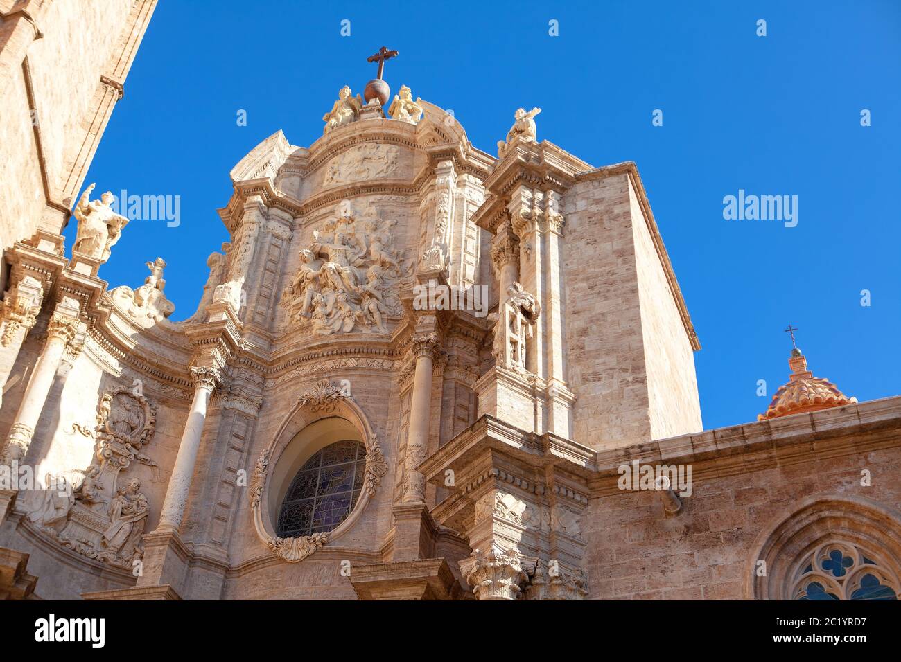 Cathédrale sainte marie de valence Banque de photographies et d’images ...