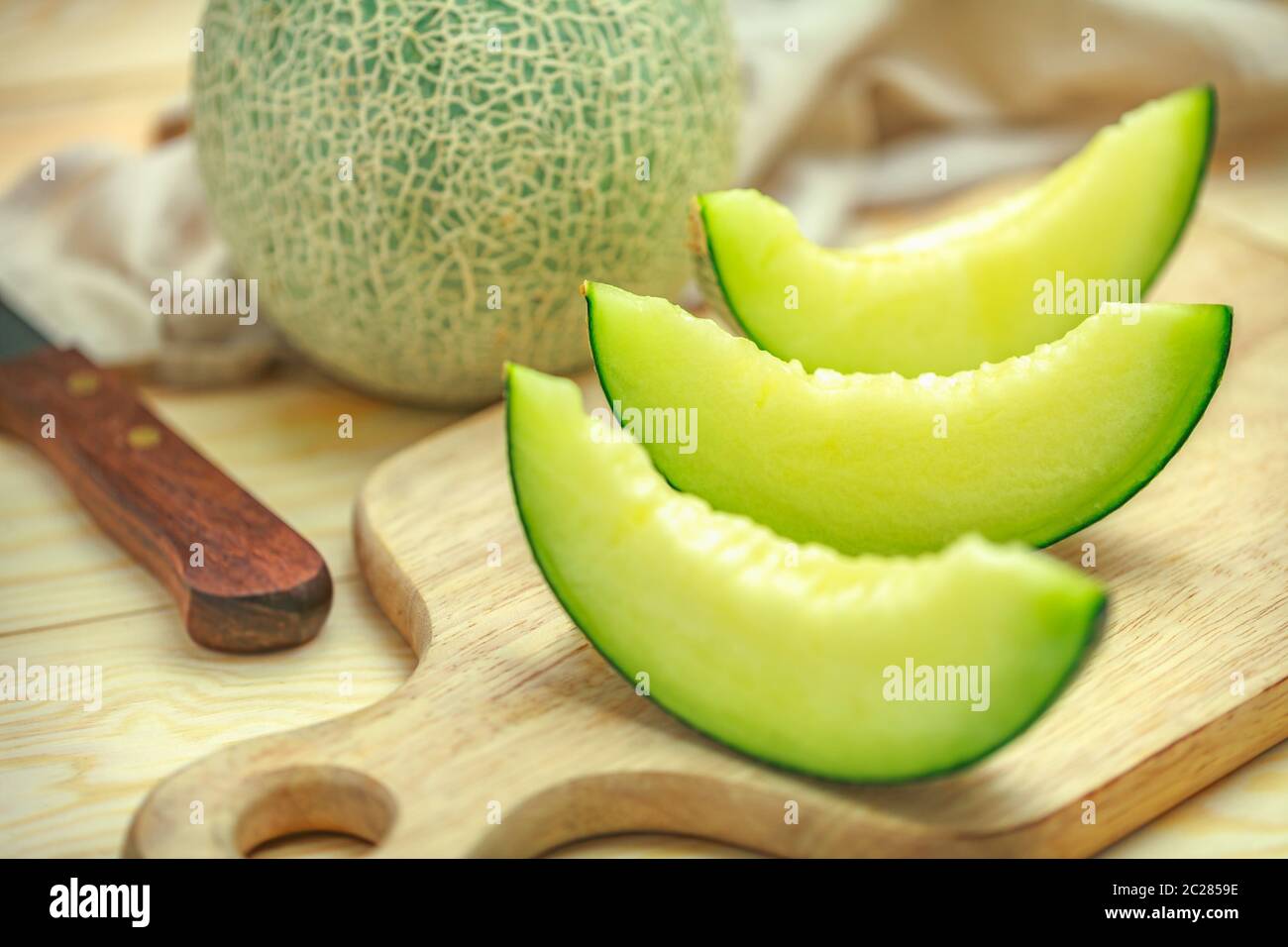 Melon vert Banque de photographies et d’images à haute résolution - Alamy