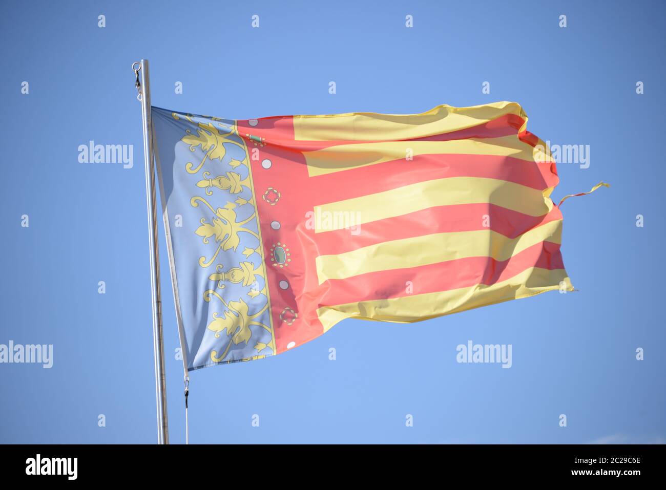Drapeau de majorque Banque de photographies et d’images à haute résolution - Alamy