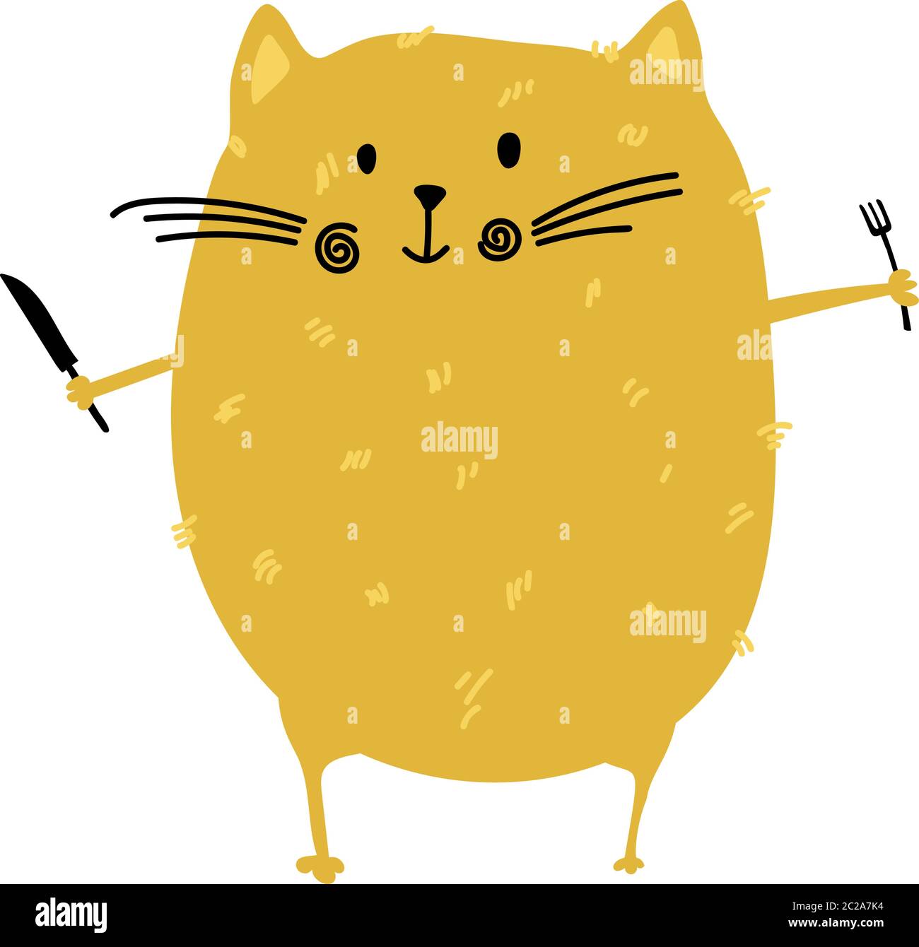 Fourchette cartoon Banque de photographies et d’images à haute ...