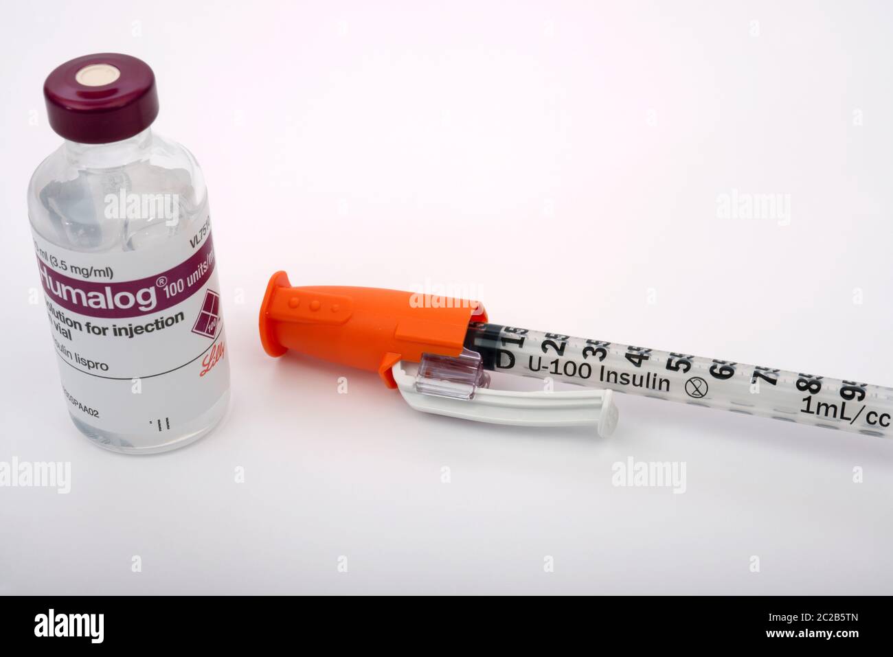 Humalog insulin Banque de photographies et d’images à haute résolution ...