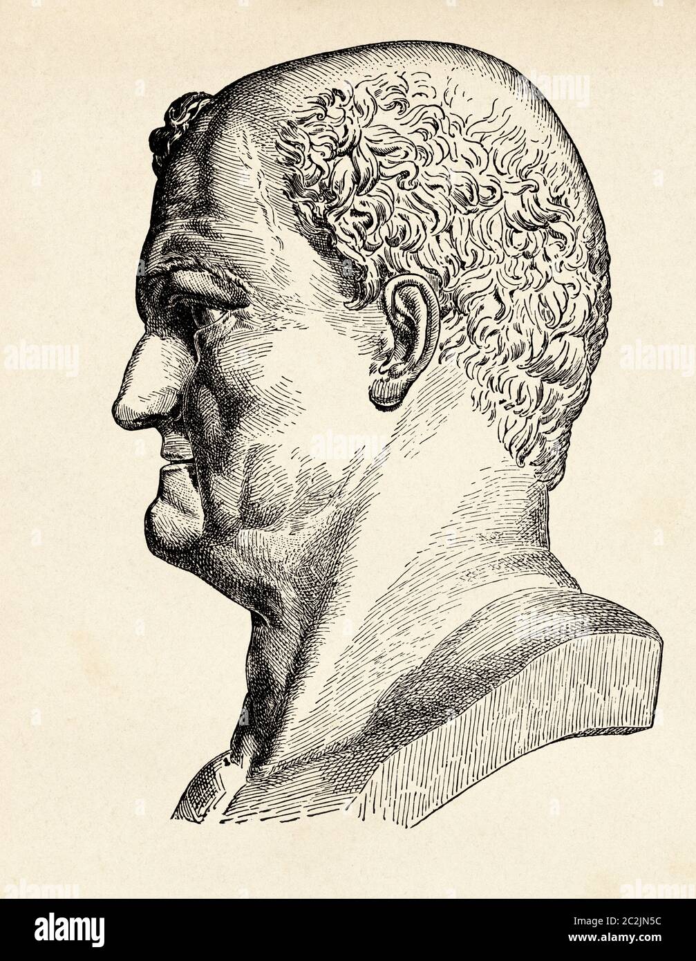 Vespasian titus flavius vespasianus Banque de photographies et d’images ...