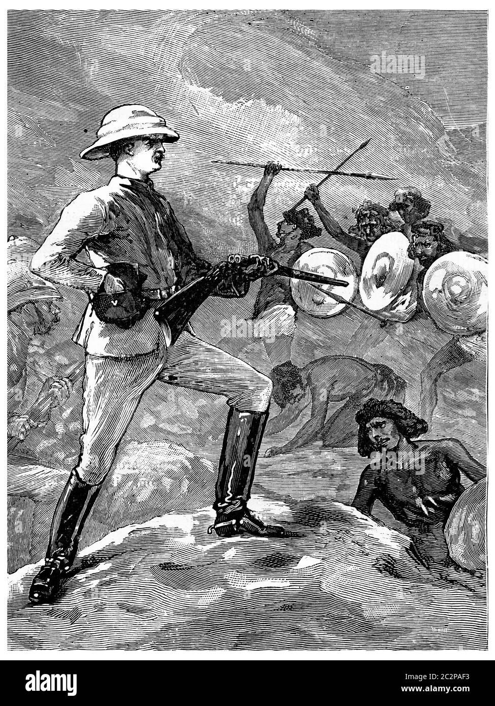 Colonel Frederick Burnaby Banque d'image et photos - Alamy