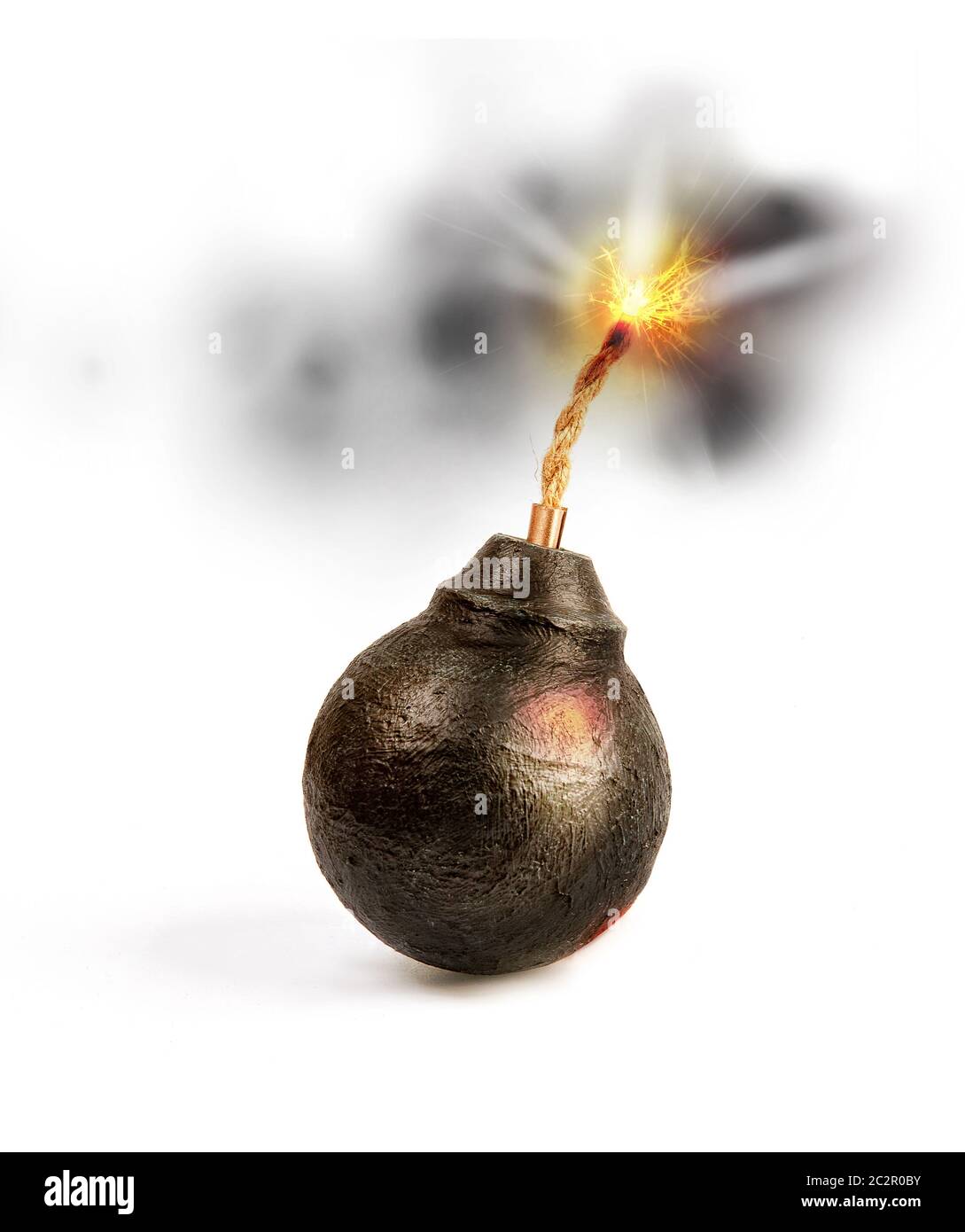 Bombe symbole Banque d'images détourées - Alamy