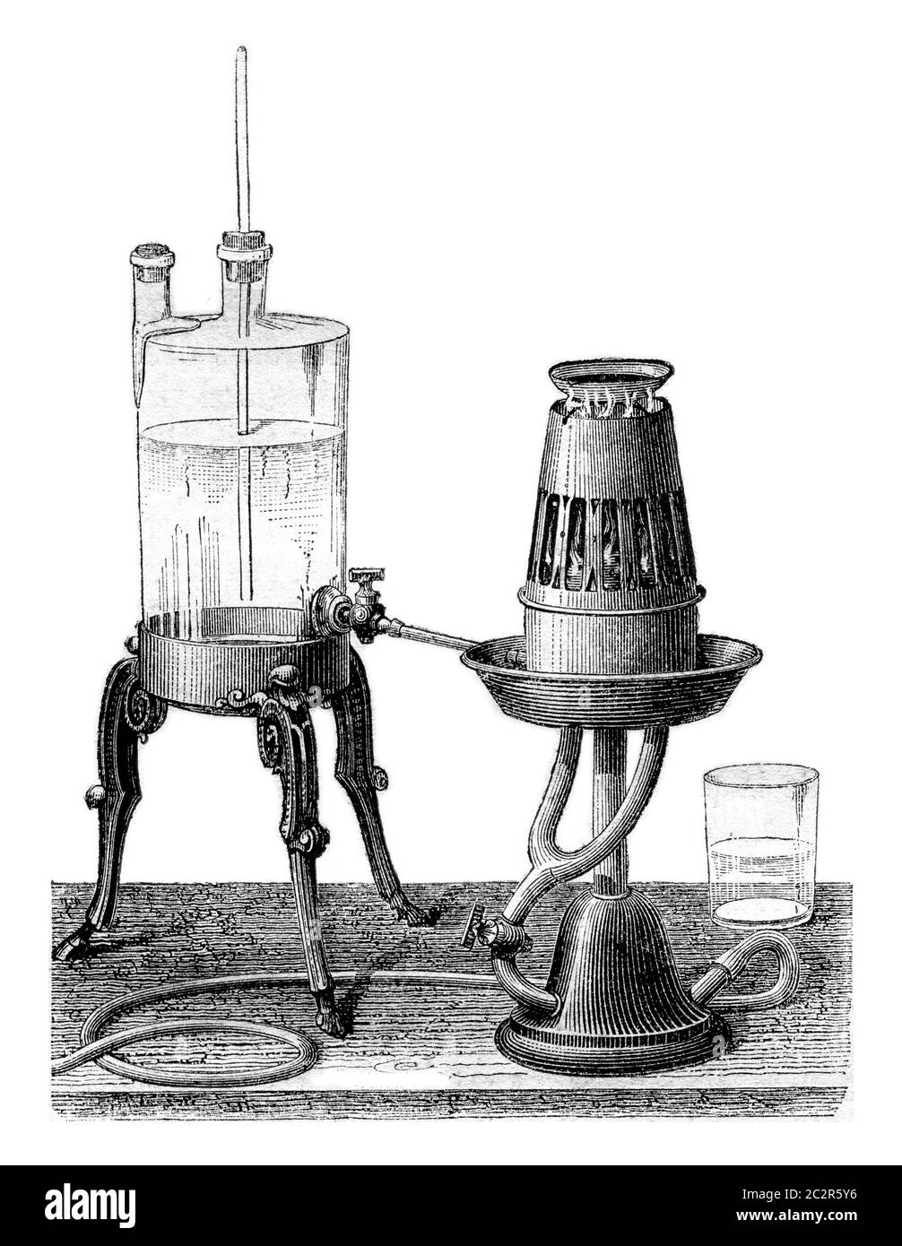 Oxyde de mercure Banque d'images noir et blanc - Alamy