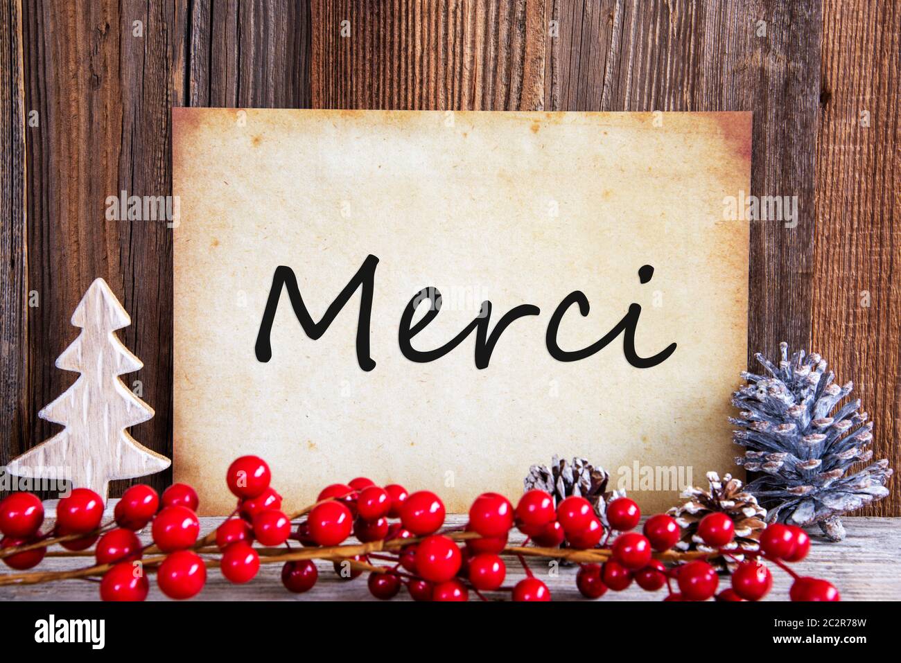 Vintage Merci Banque d'image et photos - Alamy